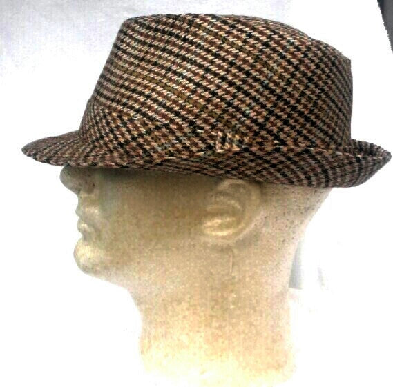 New- Vintage Crown Brand Fedora Hat- size L/XL – Mentauge